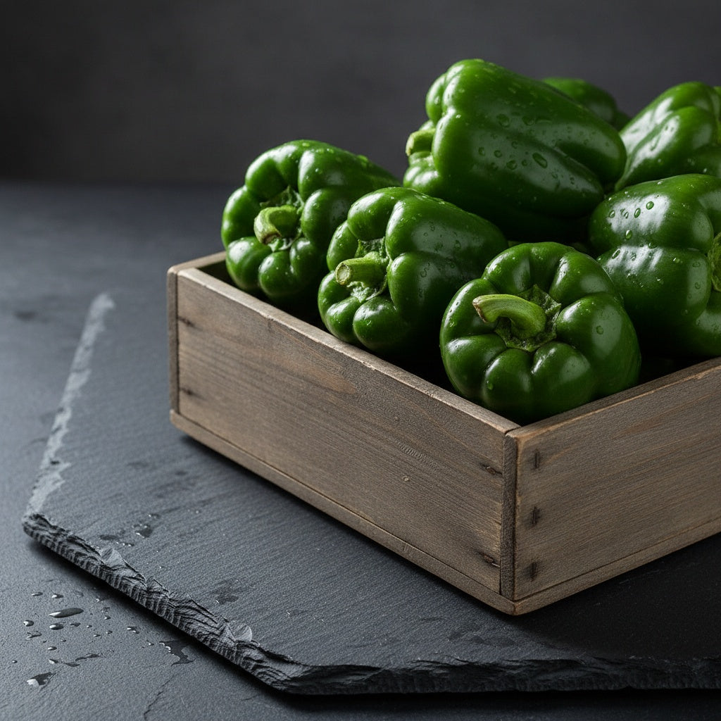 Box Of Green Peppers (5kg) – G&G FRESH
